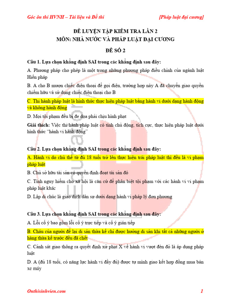 KT2 PLDC ĐỀ 2 | PDF