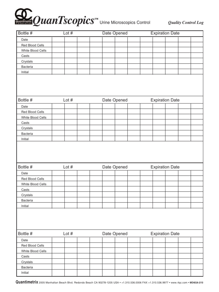 QuanTscopics Log MO483A 3.10 | PDF | Law | Wellness