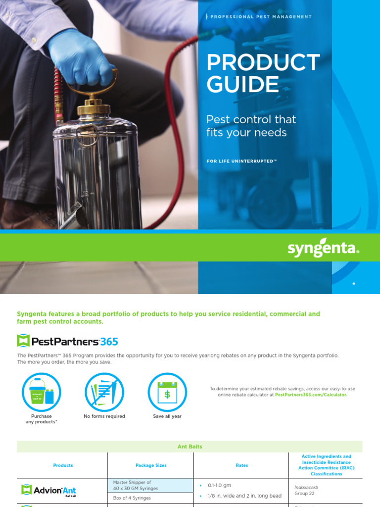 PPM Product Guide | PDF | Pest (Organism) | Insects