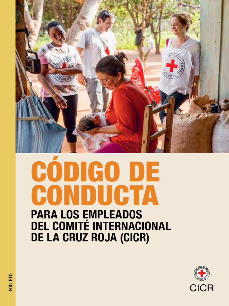 4346 003 Codigo de Conducta Esp 2018 Bookmarks | PDF | Movimiento Internacional de la Cruz Roja ...