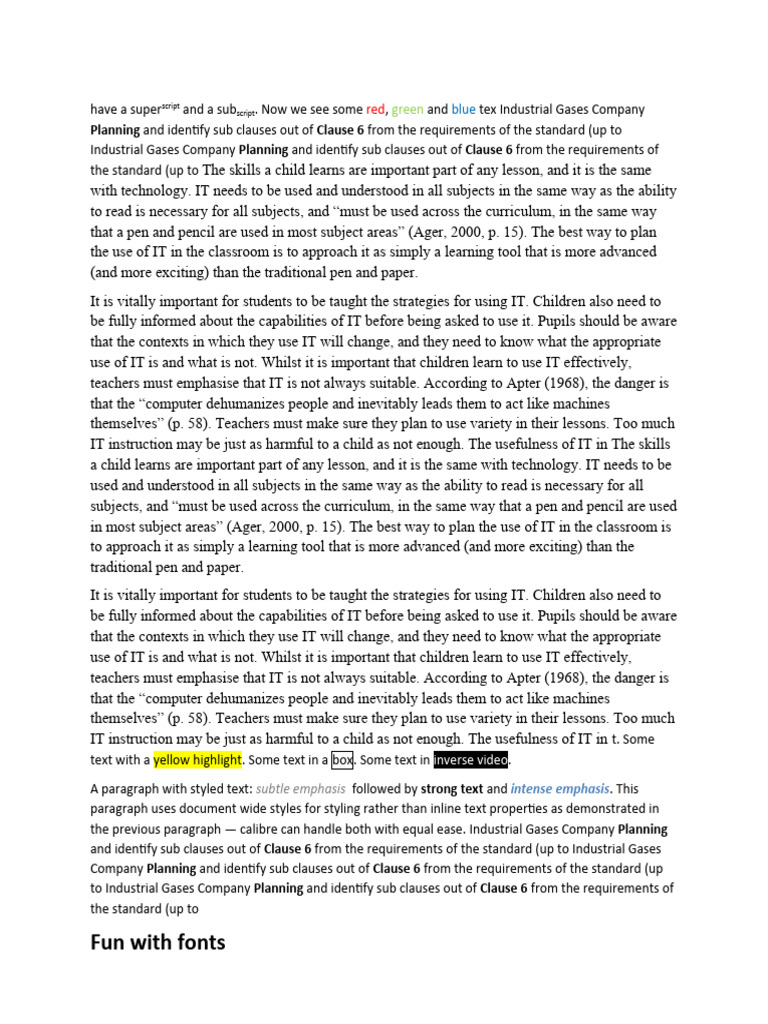 sample3 (1) | PDF | Typefaces | Teachers