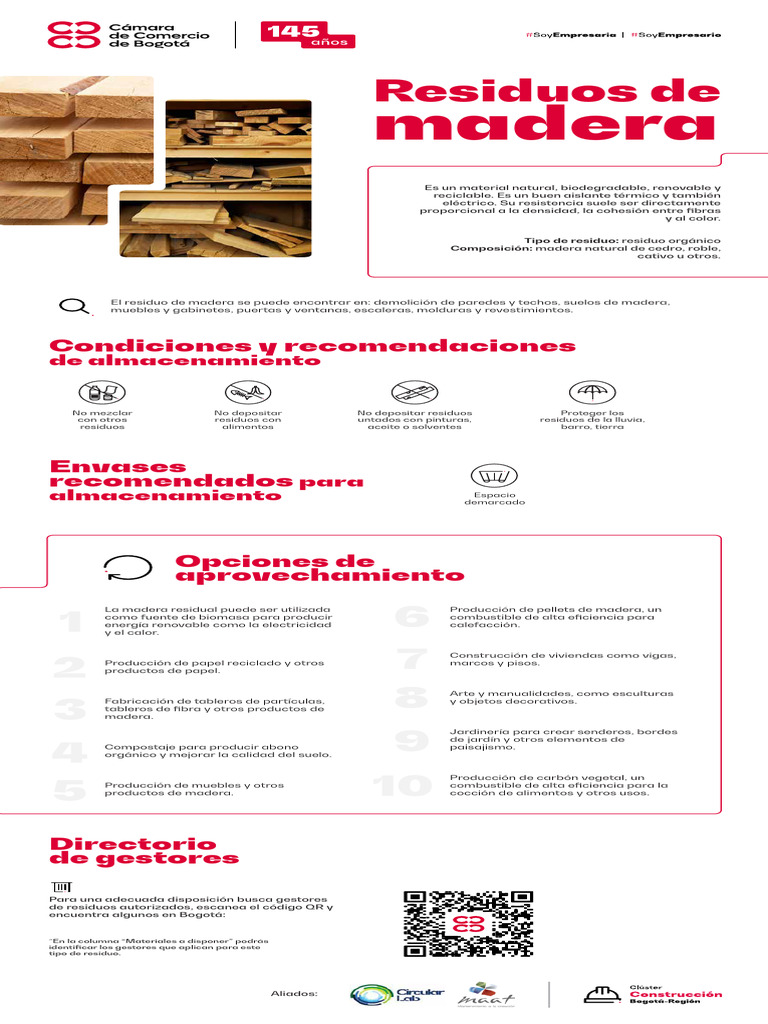 Anexo 3 Residuos de madera | PDF | Madera | Residuos