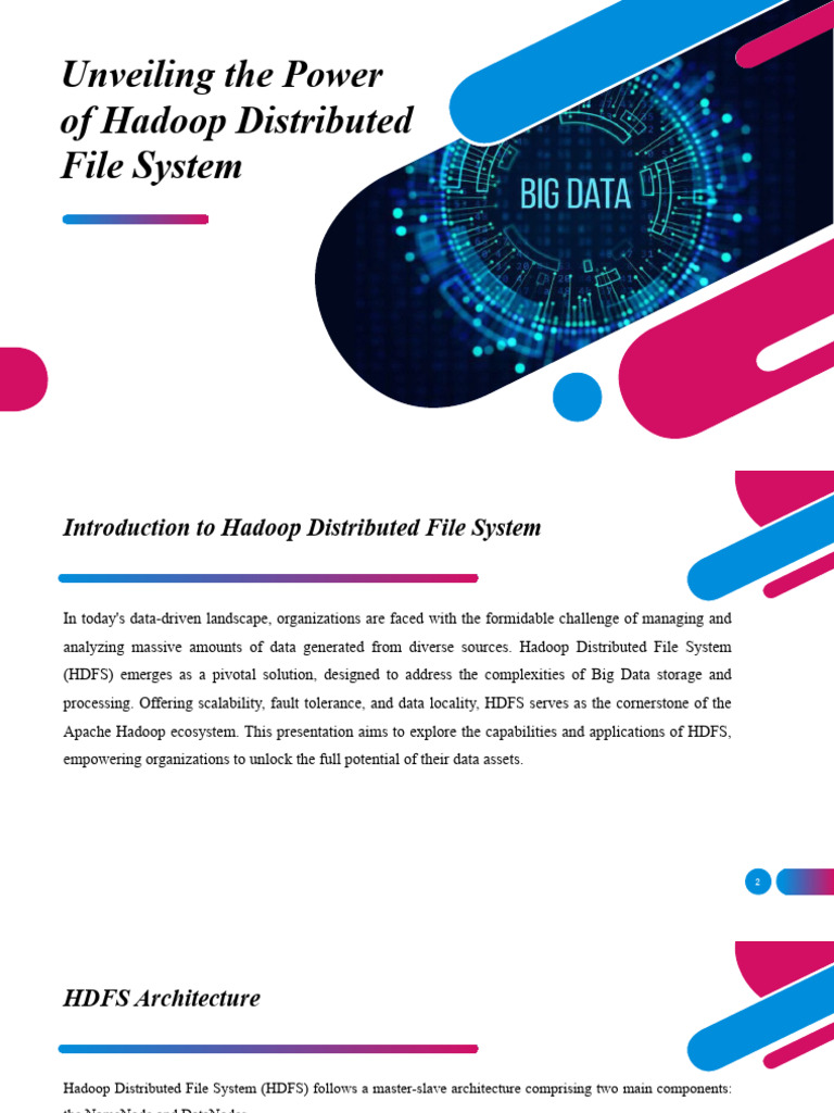 Hadoop Distributed File System | Download Free PDF | Apache Hadoop | Analytics