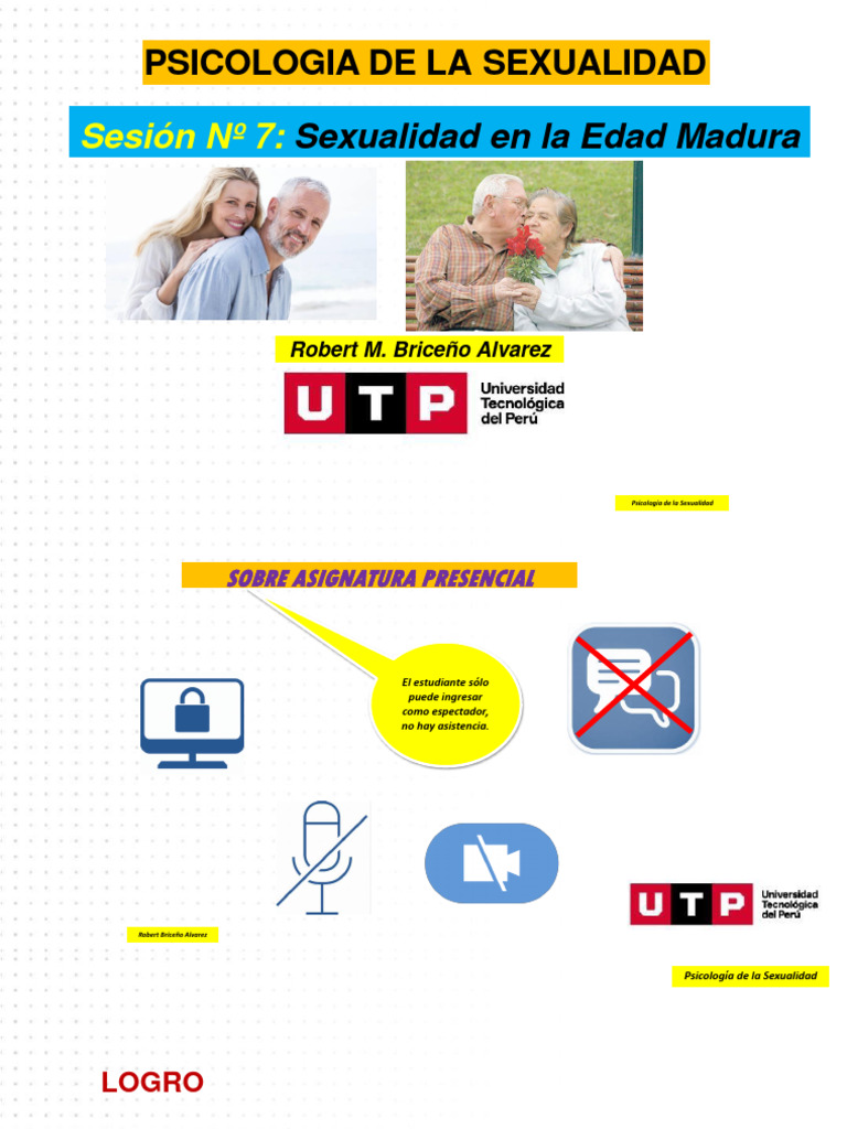 S07 - s1 - Sexualidad en La Edad Madura | PDF | Matrimonio | Adulterio