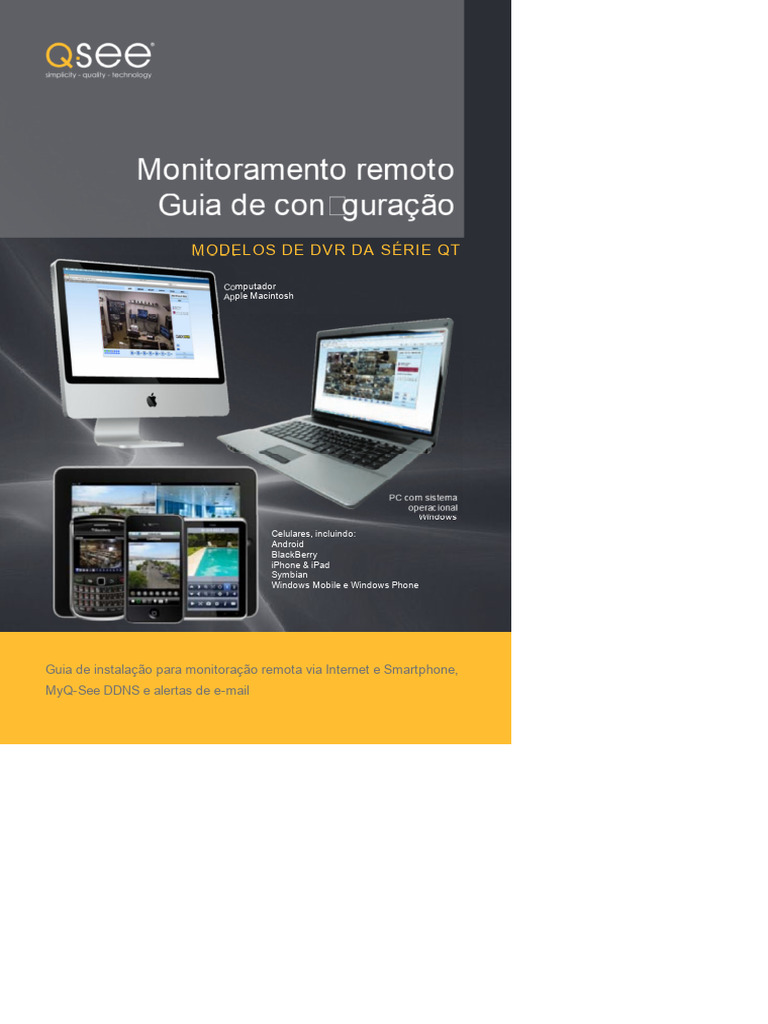 QT Remote Monitoring 3-0 (PT) - Web | PDF | Informática | Smartphone