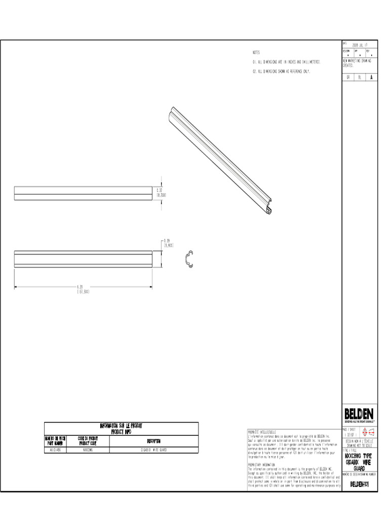 BELDEN-101 GIGABIX Wire Guard | PDF