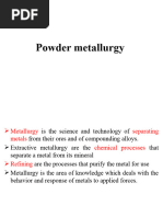 Pulverization Process in Powder Metallurgy | PDF | Mill (Grinding) | Alloy