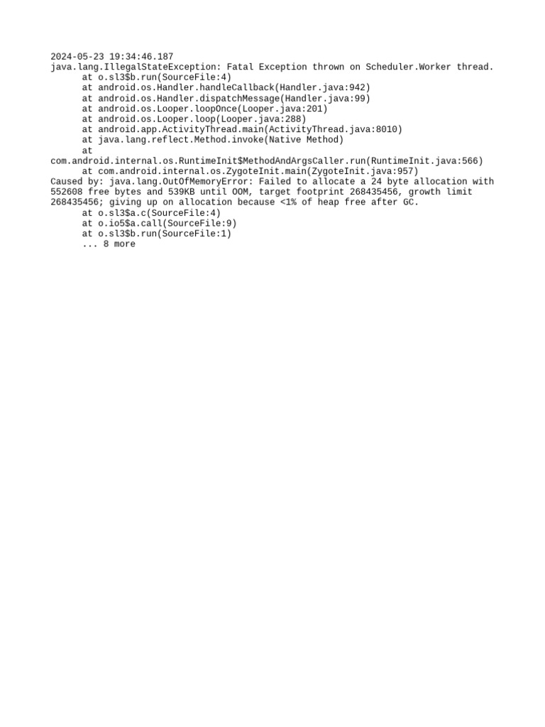 Last Crash Log | PDF | Computers