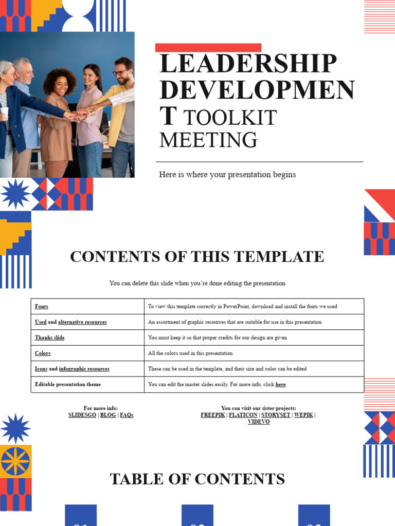 Leadership Development Toolkit Meeting By Slidesgo Pdf Planets Saturn