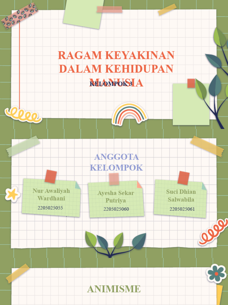 Ragam Keyakinan Dalam Kehidupan Manusia | PDF