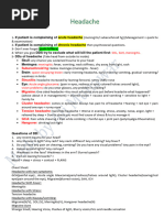 Shadow Health SOAP Note Neurological Focused Assessment | PDF ...