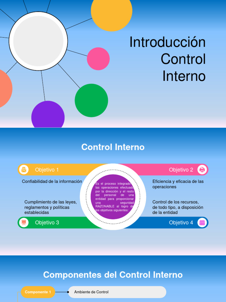 1 Control Interno | PDF | Evaluación | Ingeniería de confiabilidad
