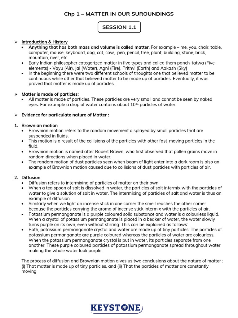 9th Science Powerbook (Chp-1, 5 and 7) | PDF | Gases | Latent Heat
