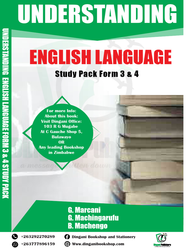 English Language Study Pack | PDF | Part Of Speech | Adjective