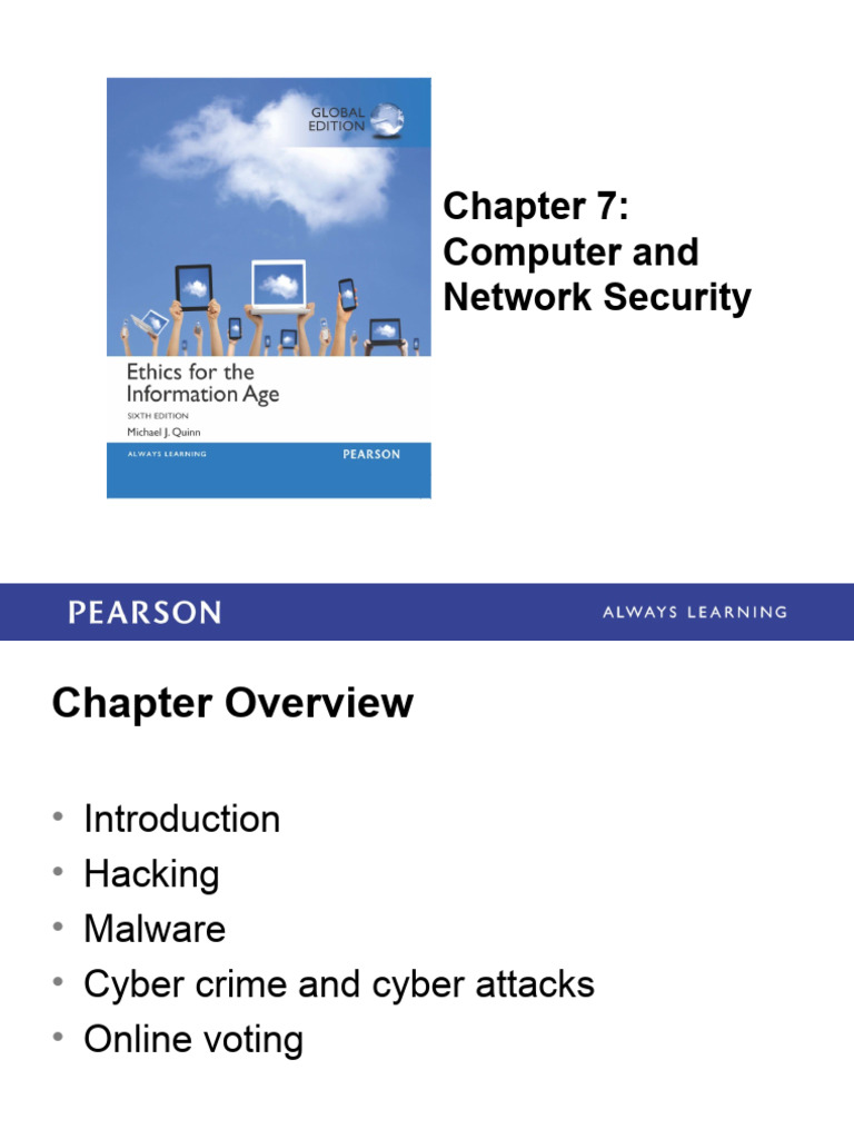 QUINN Edition 6 Chapter 7-Updated | PDF | Malware | Computer Virus
