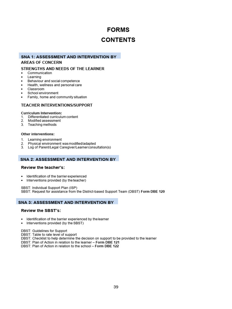 14 Sias Forms | PDF | Learning | Schools