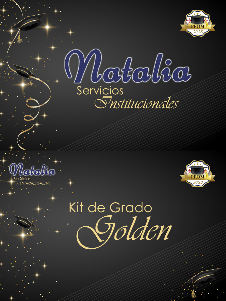 Kit de Grado Golden Colegio Piloto-T | PDF