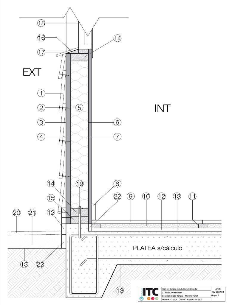 Corte Constructivo - Balloom Frame | PDF