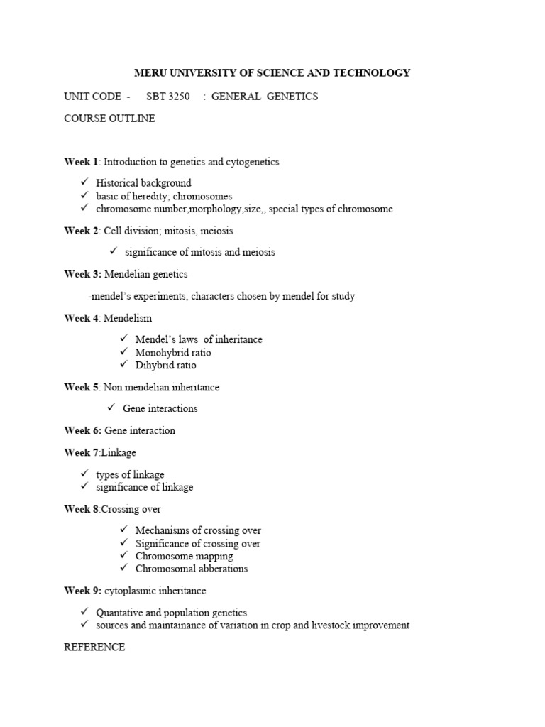 Netics Course Outline | PDF | Science & Mathematics | Technology ...