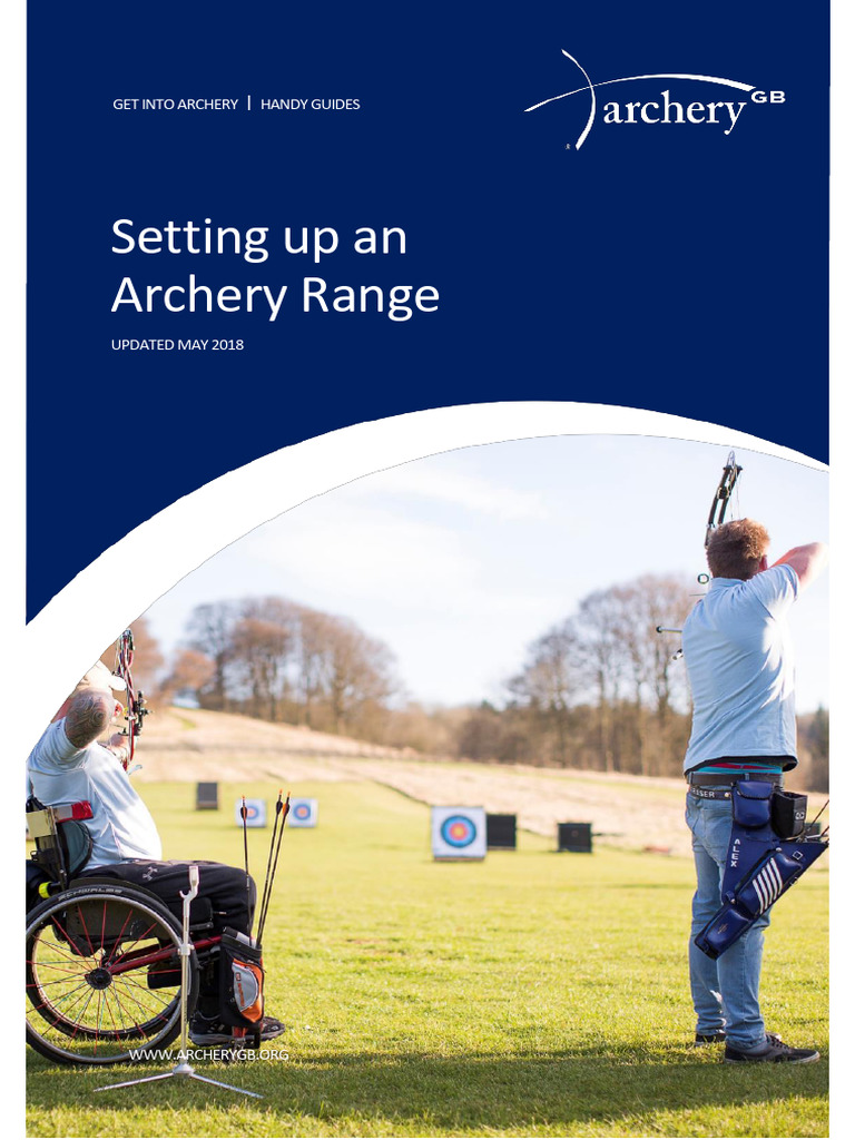 Setting Up an Archery Range Guide | PDF | Archery | Bow And Arrow