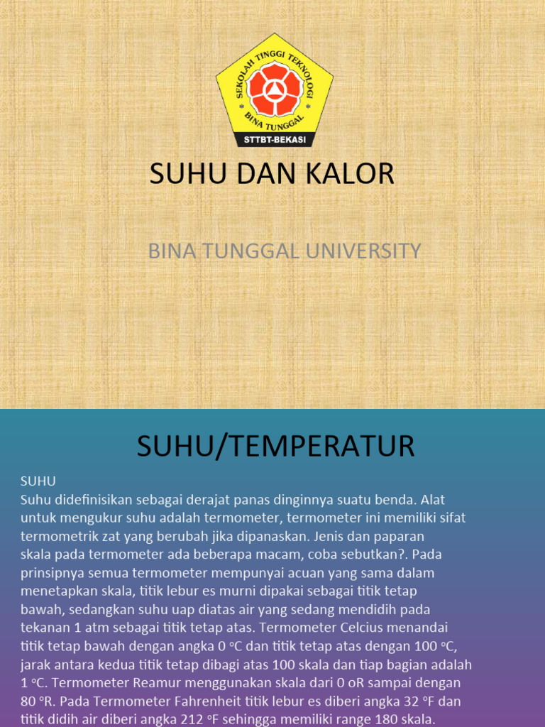 Suhu Dan Kalor | PDF