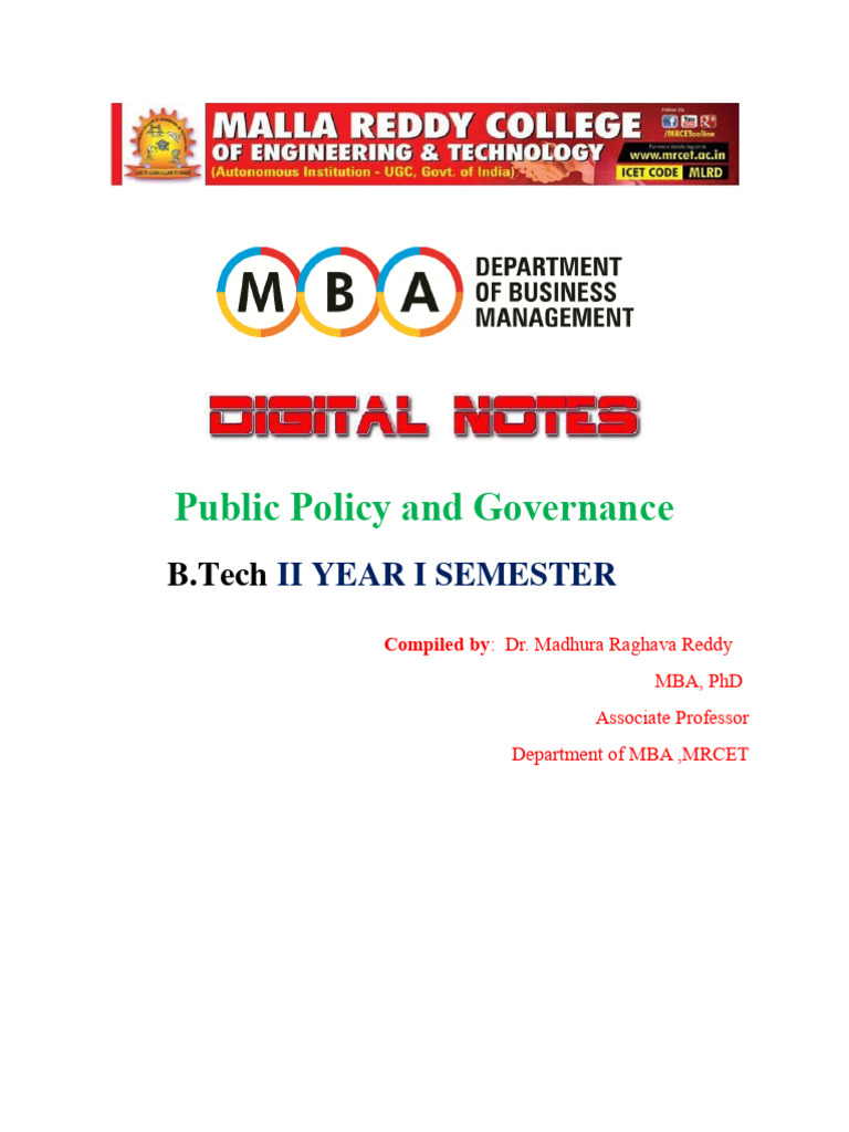 Final PPG Material | PDF | Policy | Governance