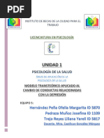 Modelo transteórico del cambio | PDF