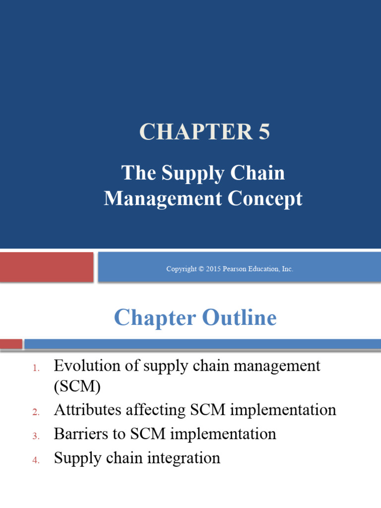 ChAPTER 5 The Supply Chain Management Concept | PDF | Supply Chain ...
