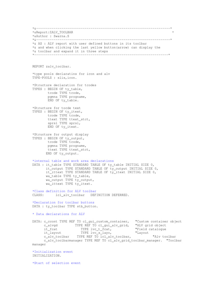 Zalv Toolbar | PDF | Class (Computer Programming) | Programming