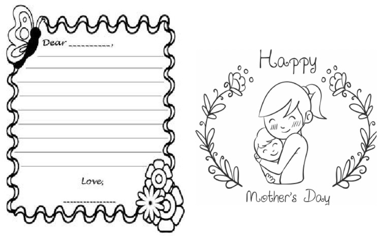 Tarjeta Dia De Las Madres Pdf