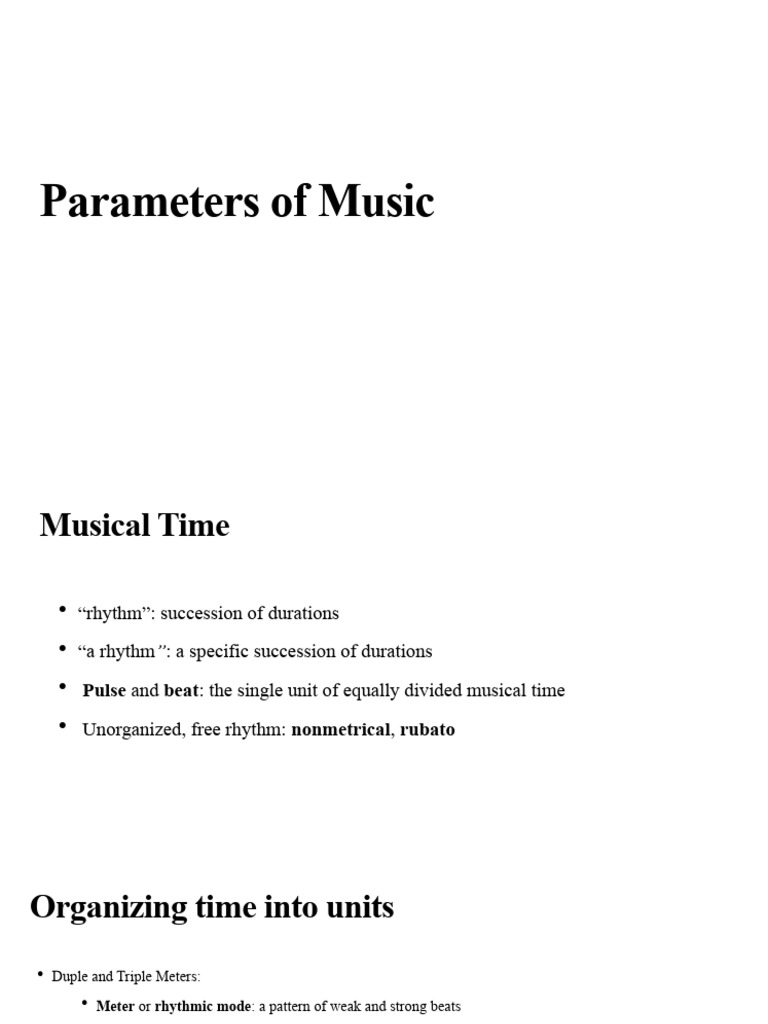 Understanding Music: Rhythm, Pitch, and Form | PDF | Scale (Music ...