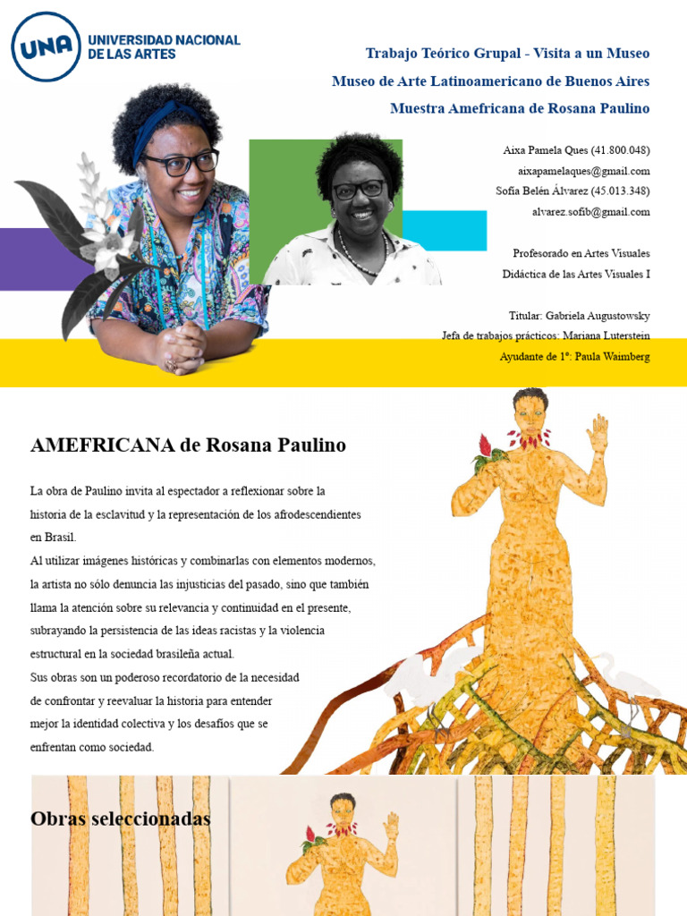 TP Visita A Museo | PDF | Color | Museo