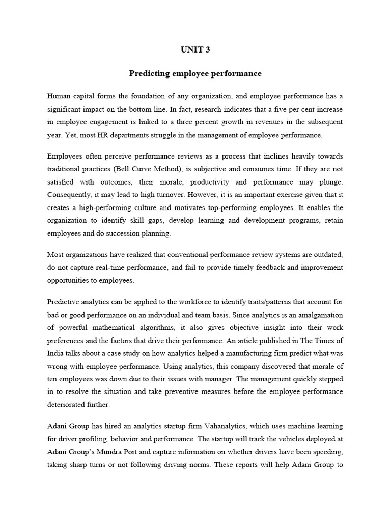 Mba Hra Unit 3 | PDF | Recruitment | Employment