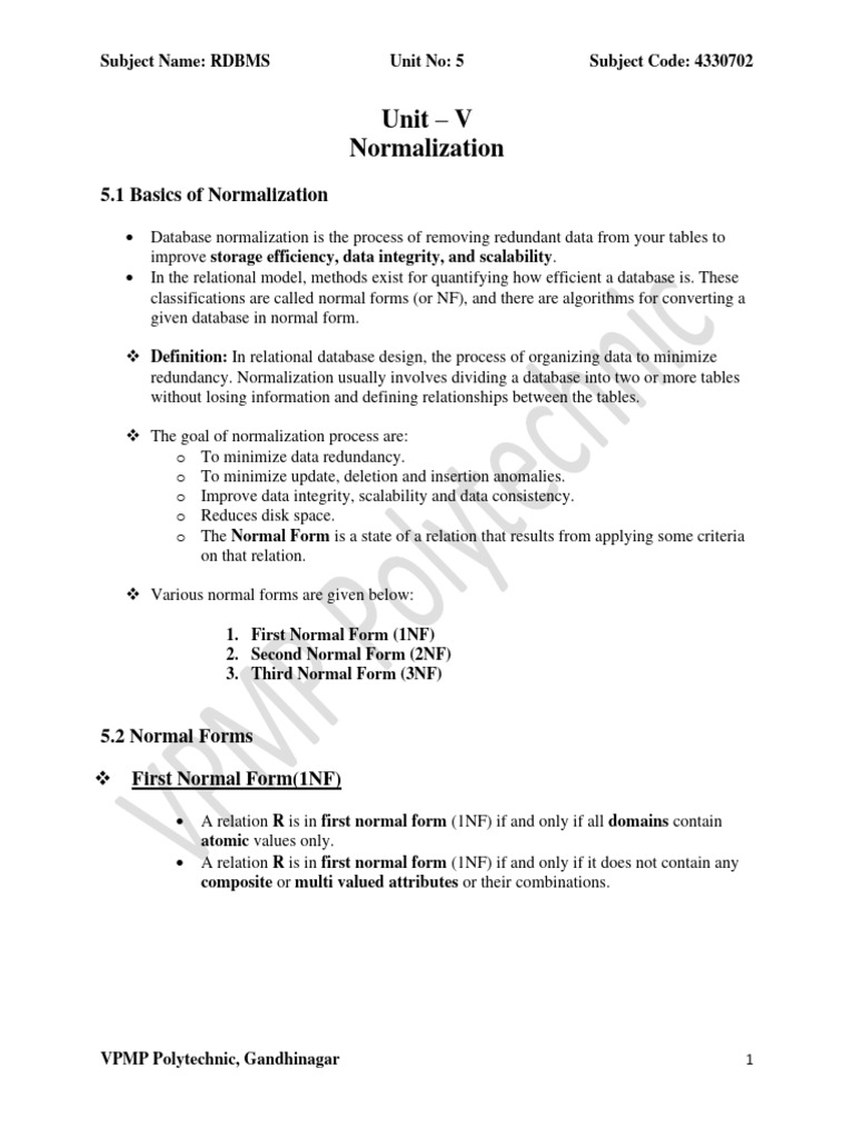 Wordpress Material Rdbms U 5 | PDF | Relational Database | Databases