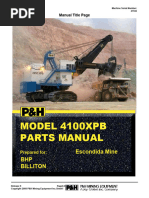 P&H 4100XPC Operating Specification | PDF | Electric Motor | Transformer