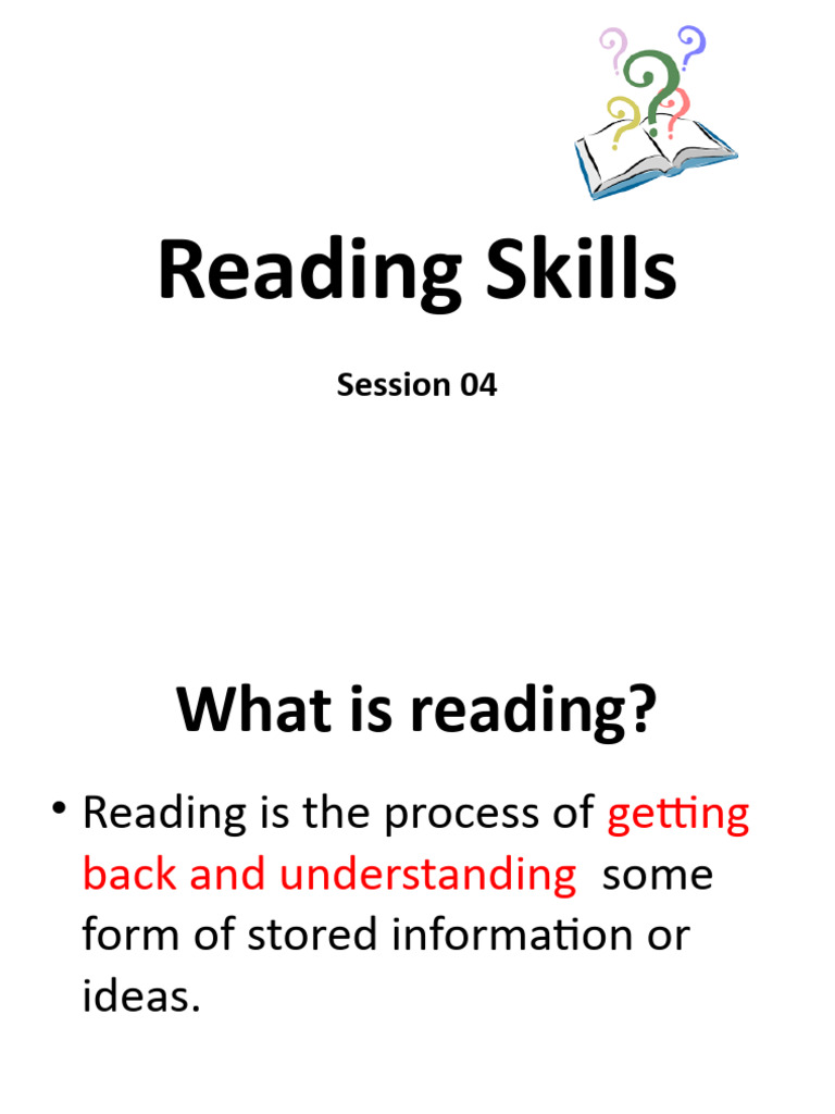 C-1.Reading Skills (2) | Download Free PDF | Speed Reading | Behavioural Sciences