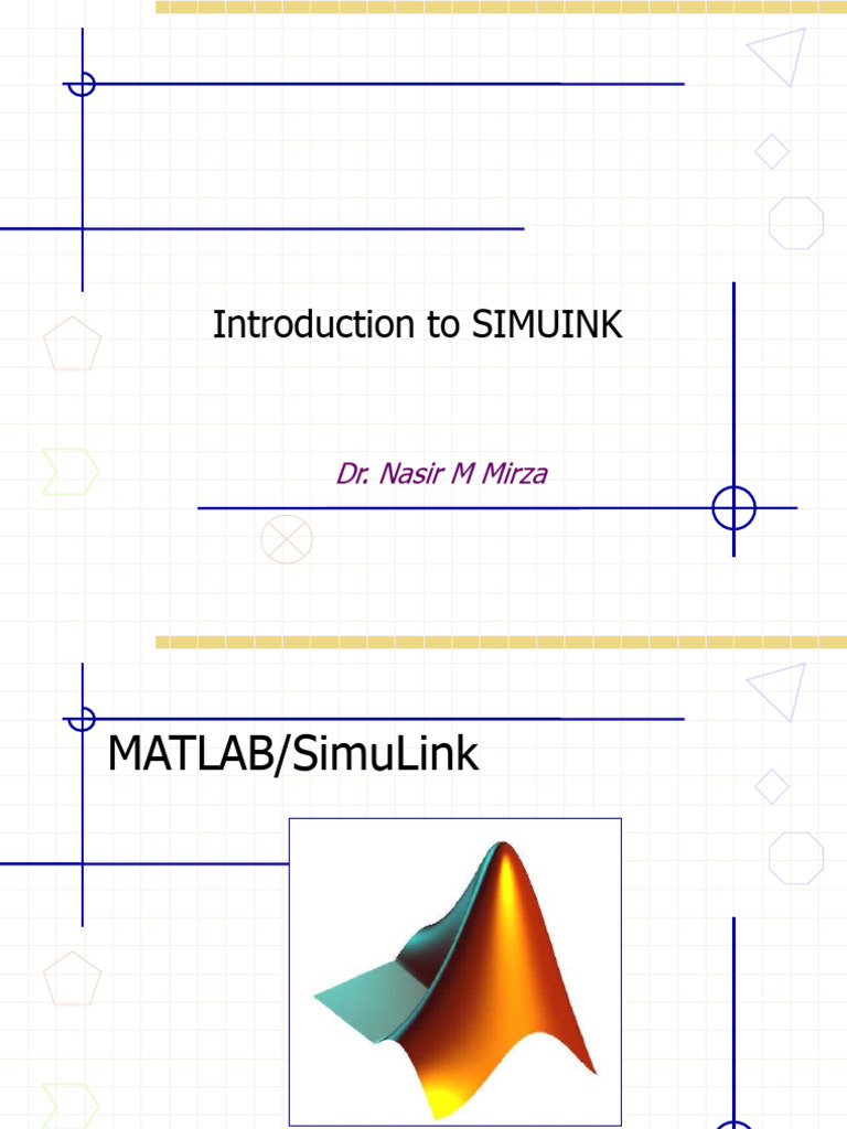 Chap00 Intro Simulink1 | PDF | Matlab | Cursor (User Interface)
