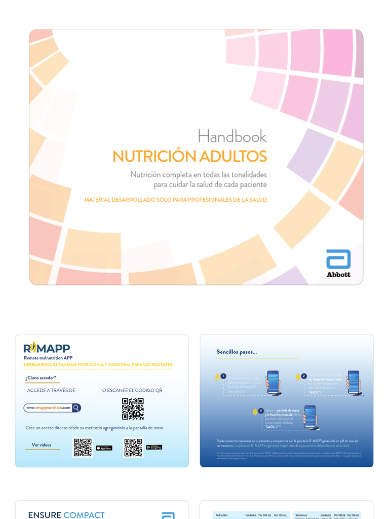 Handbook 2022 ABBOTT | PDF | Vitamina | Nutrición
