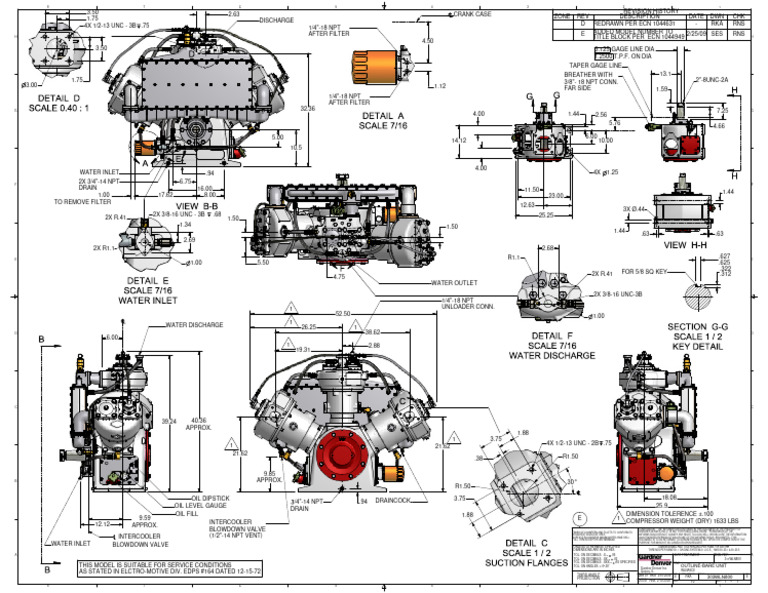 Engineering Drawing Specifications Guide | PDF | Gas Technologies ...