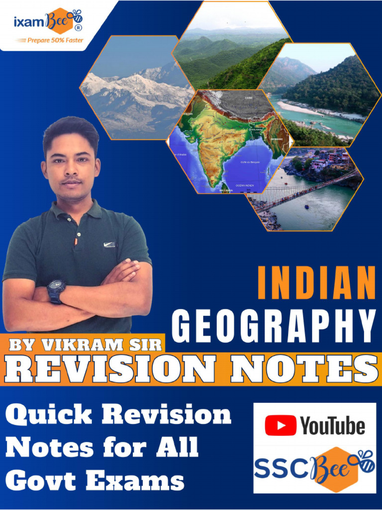 Indian Geography Revision Notes - EnG - IxamBee | PDF | Himalayas ...