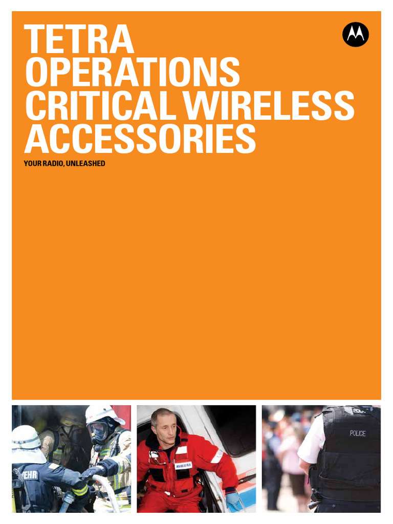 TETRA Operations Critical Wireless Accessories Catalogue | PDF ...