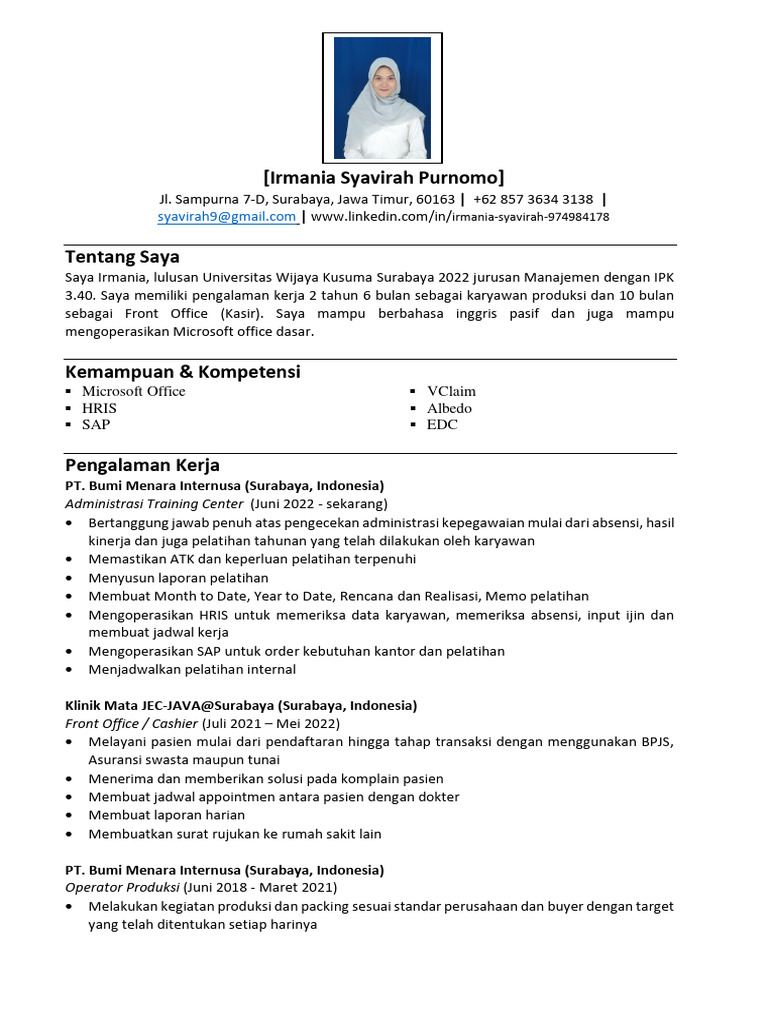 MY CV | PDF