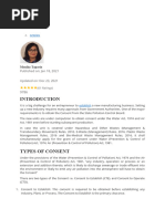 MPCB Online Consent Application Guide | PDF
