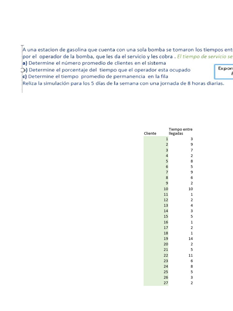 Act10 Lineas de Espera | PDF