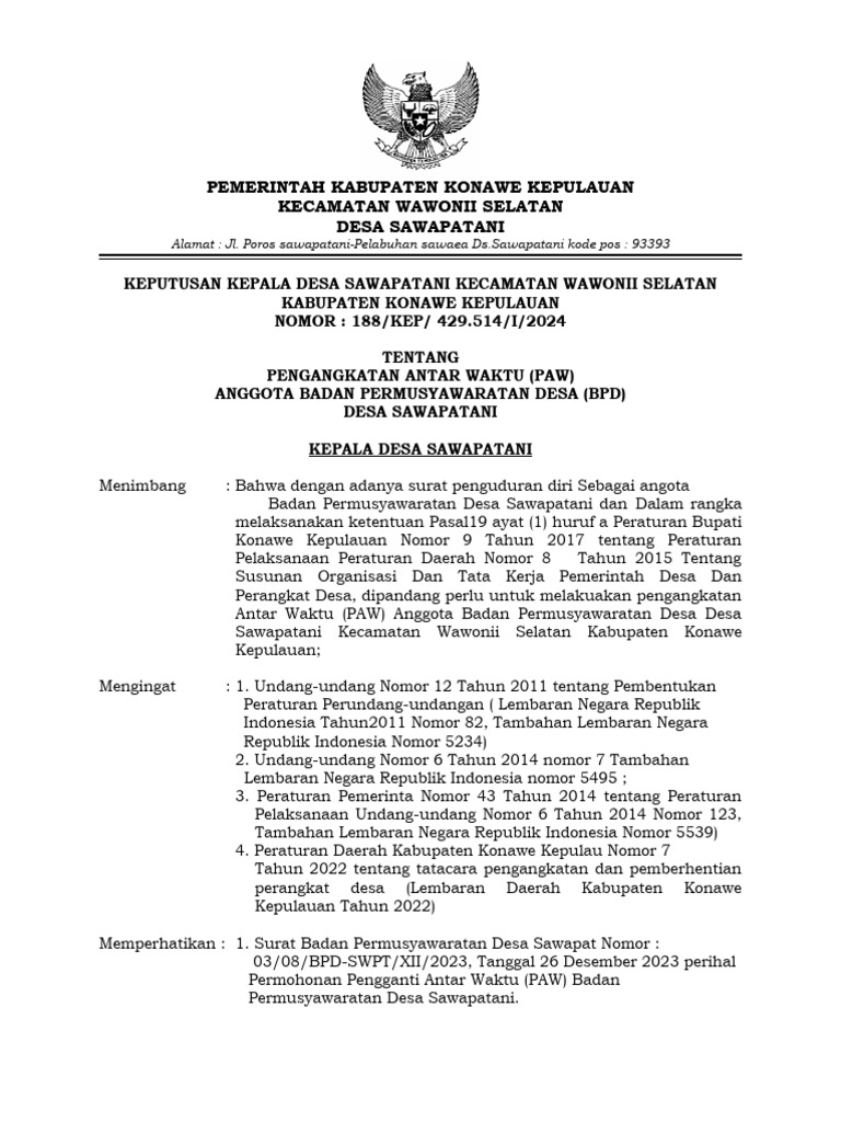 SK Paw BPD 2024 | PDF