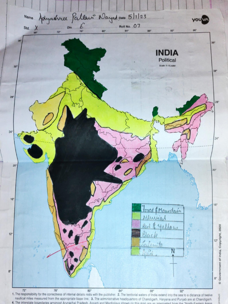 Map Work of India On Crops | PDF