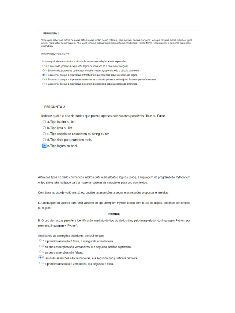 COM110 SEM2 Attividade Avaliativa Nota10 | PDF