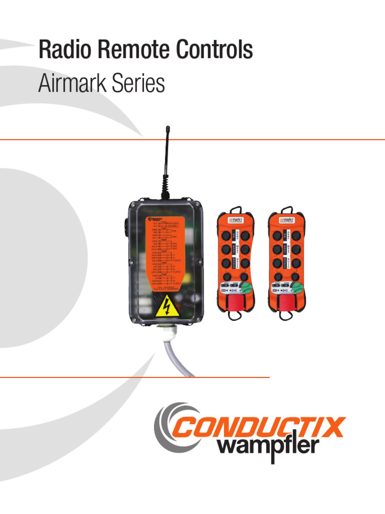 Catalog - Radio Remote Controls Airmark Series | PDF | Radio | Transmitter