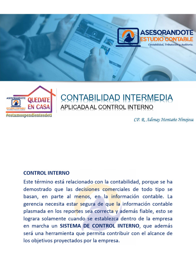 SISTEMA DE CONTROL INTERNO | PDF | Contabilidad | Auditoría