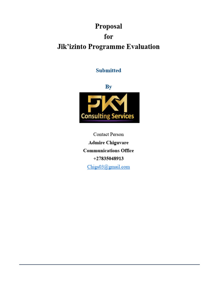 Final - Bid For Submission | PDF | Survey Methodology | Methodology